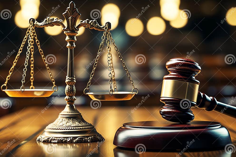 Judgment Concept, AI Generated Stock Image - Image of balanced ...