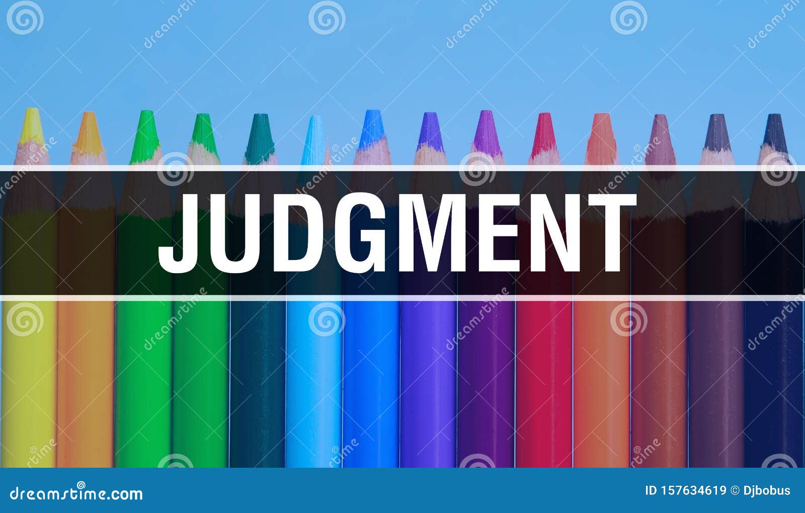 Judgment Concept with Education and Back To School Concept. Creative ...