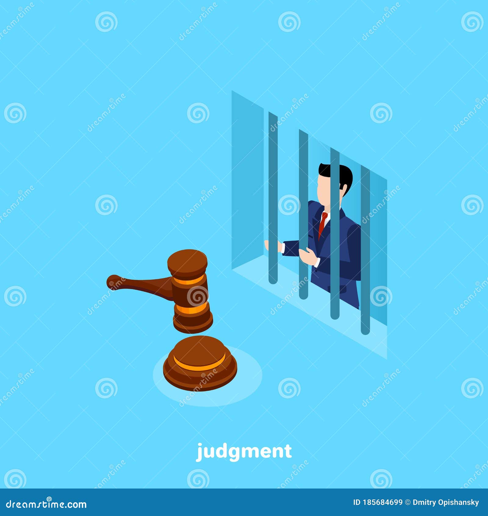 Judgment stock vector. Illustration of judge, object - 185684699