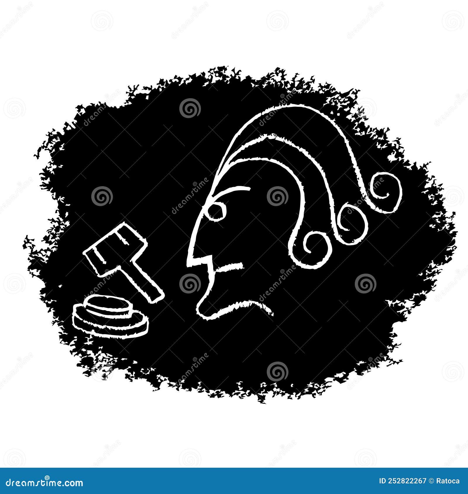 Judgment icon design stock vector. Illustration of judgment - 252822267