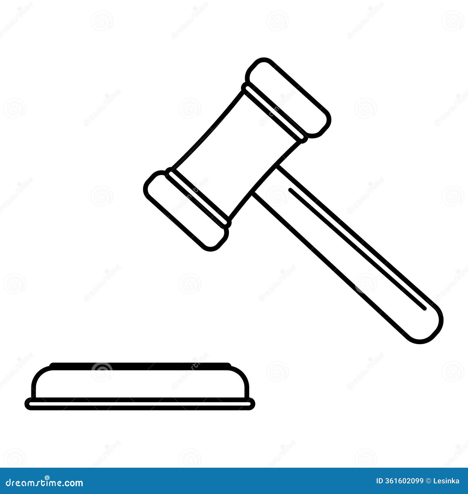 Hammer Black Silhouette, Hand Work Tool. Mini Sledge Hammer, Vector ...