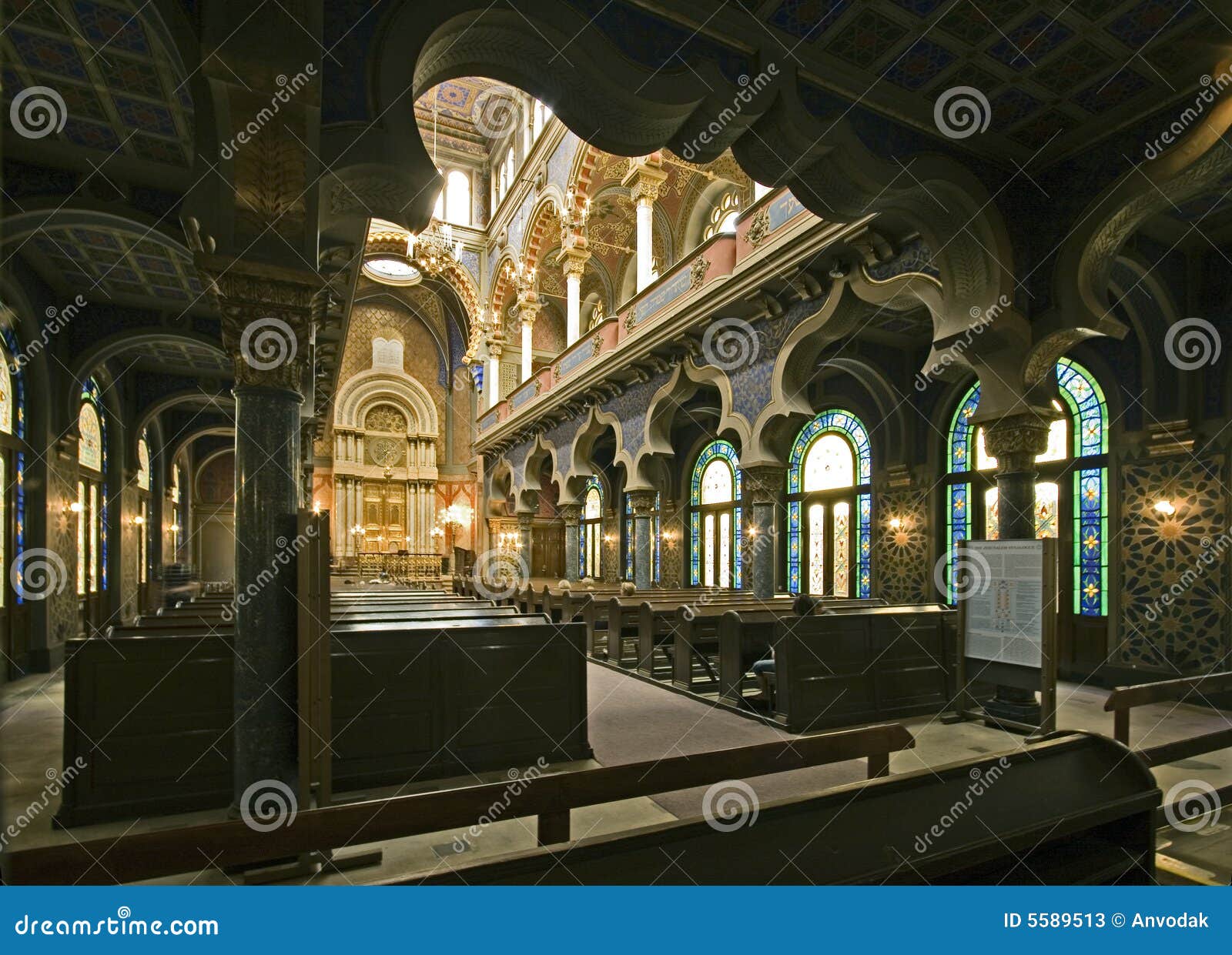 Judisk synagoga fotografering för bildbyråer. Bild av klosterbroder ...