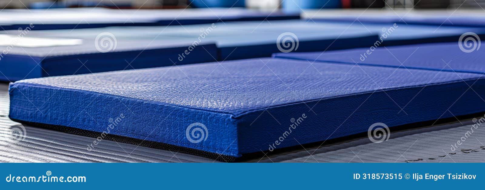 Judo Mat Scuff Marks Symbolizing Dedication and Competition in Summer ...