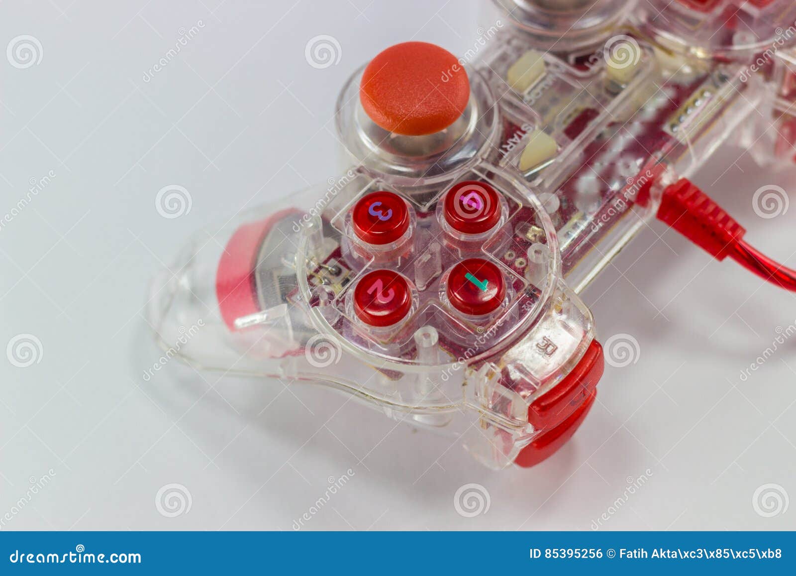 Juego De La Palanca De Mando De Gamepad Foto de archivo - Imagen de ...