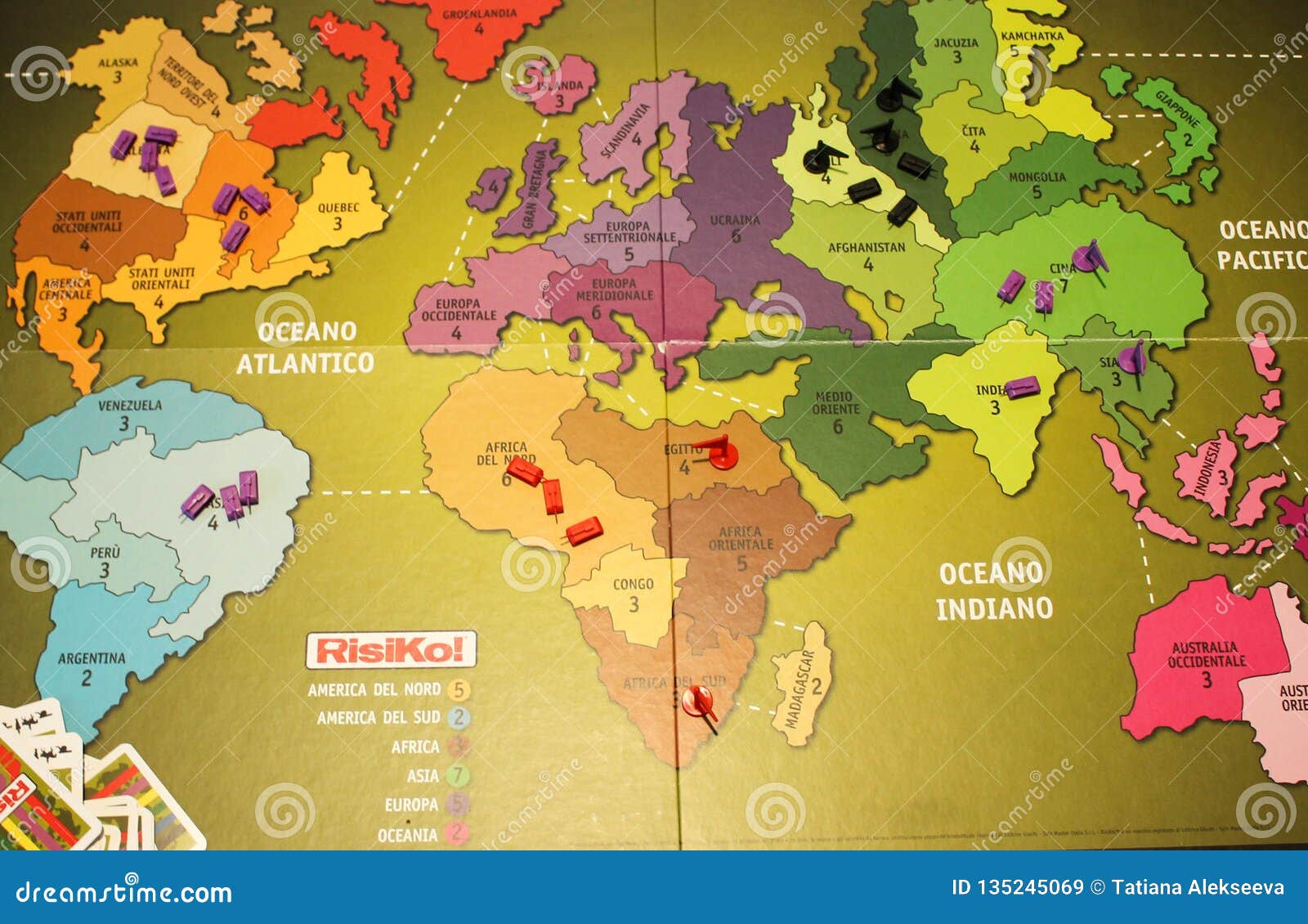 Juego de mesa Risiko imagen de archivo editorial. Imagen de italia ...
