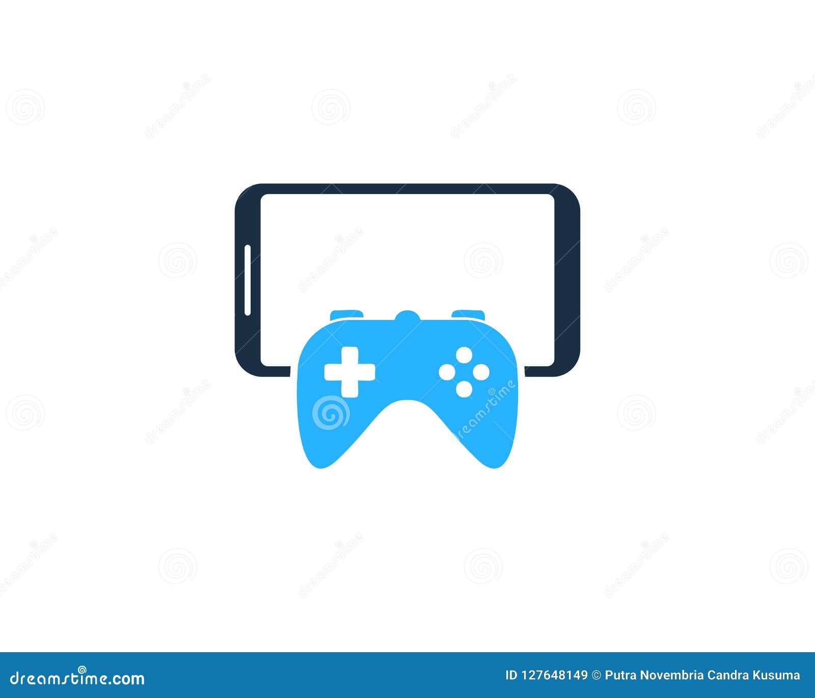 Juego Smartphone Logo Icon Design Ilustración del Vector - Ilustración ...