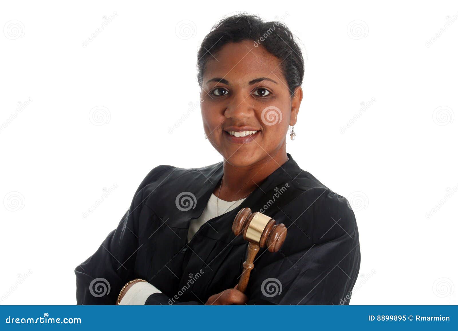 Juez de la mujer imagen de archivo. Imagen de lindo, hembra - 8899895