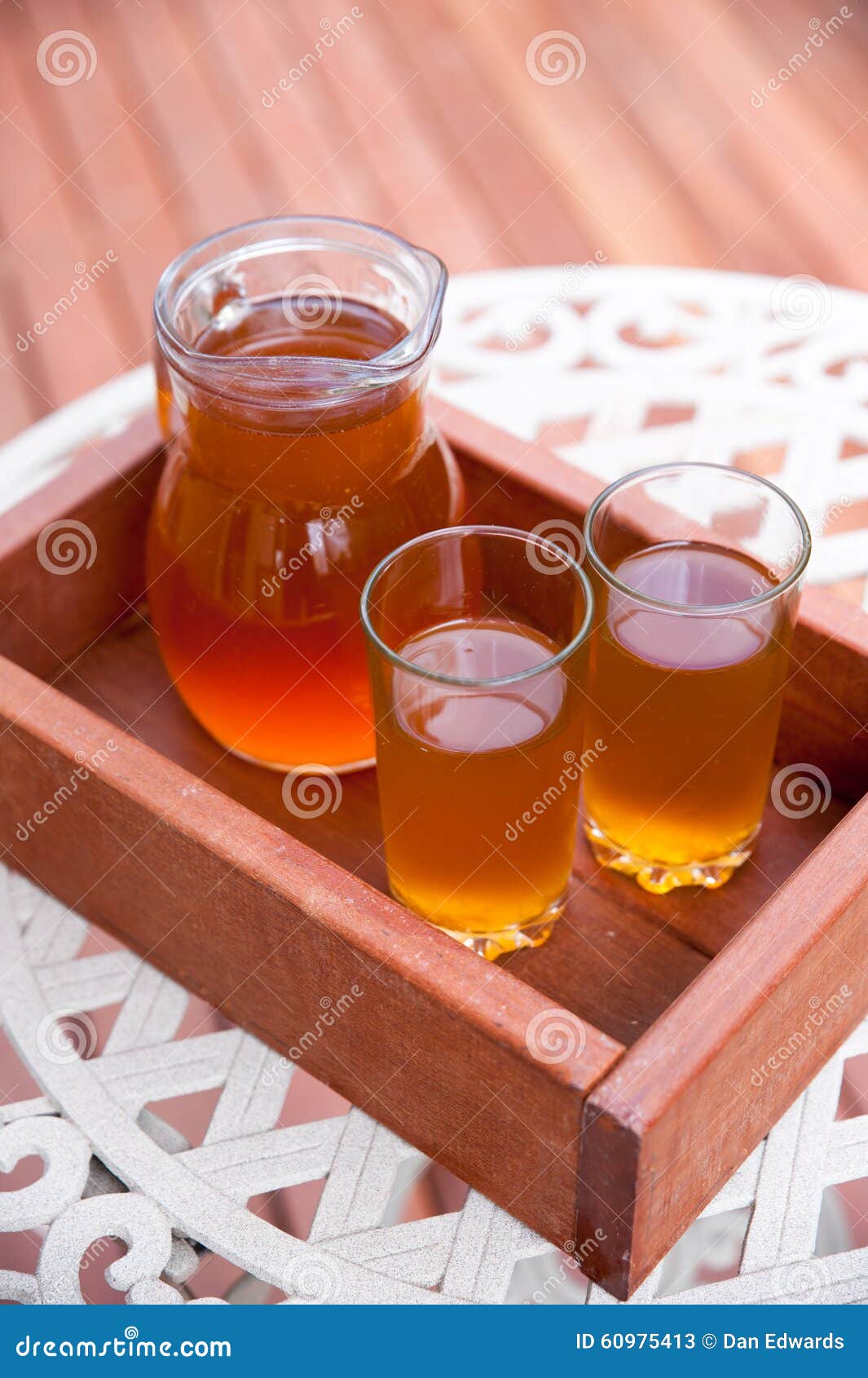 Jug of icead tea stock image. Image of refreshment, natural - 60975413