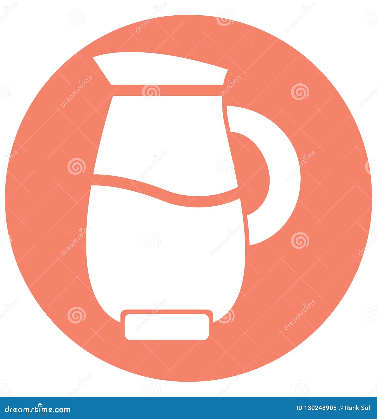 Jug Isolated Vector Icon Which Can Be Easily Modified or Edit Stock ...