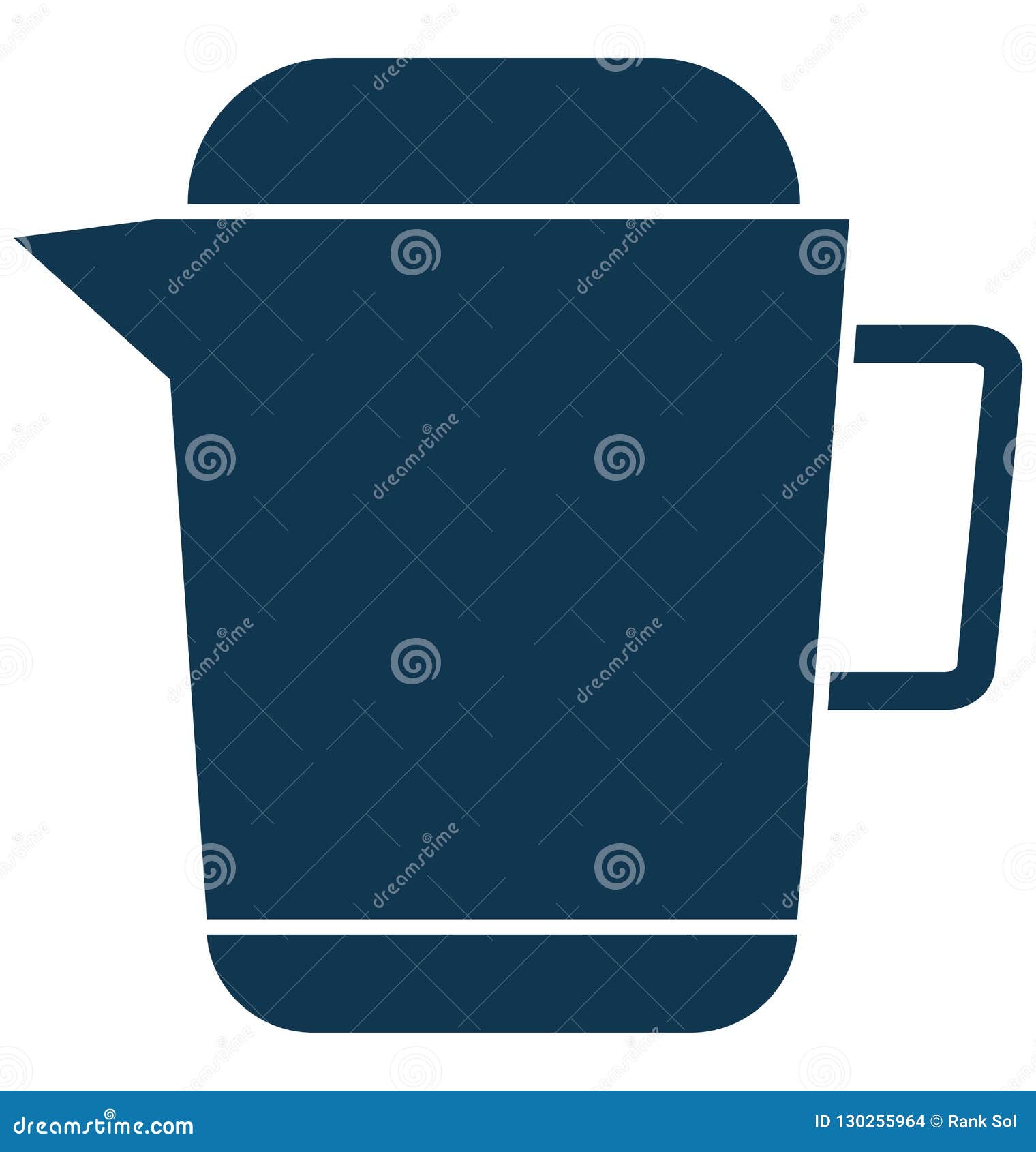 Jug Isolated Vector Icon Which Can Be Easily Modified or Edit Stock ...