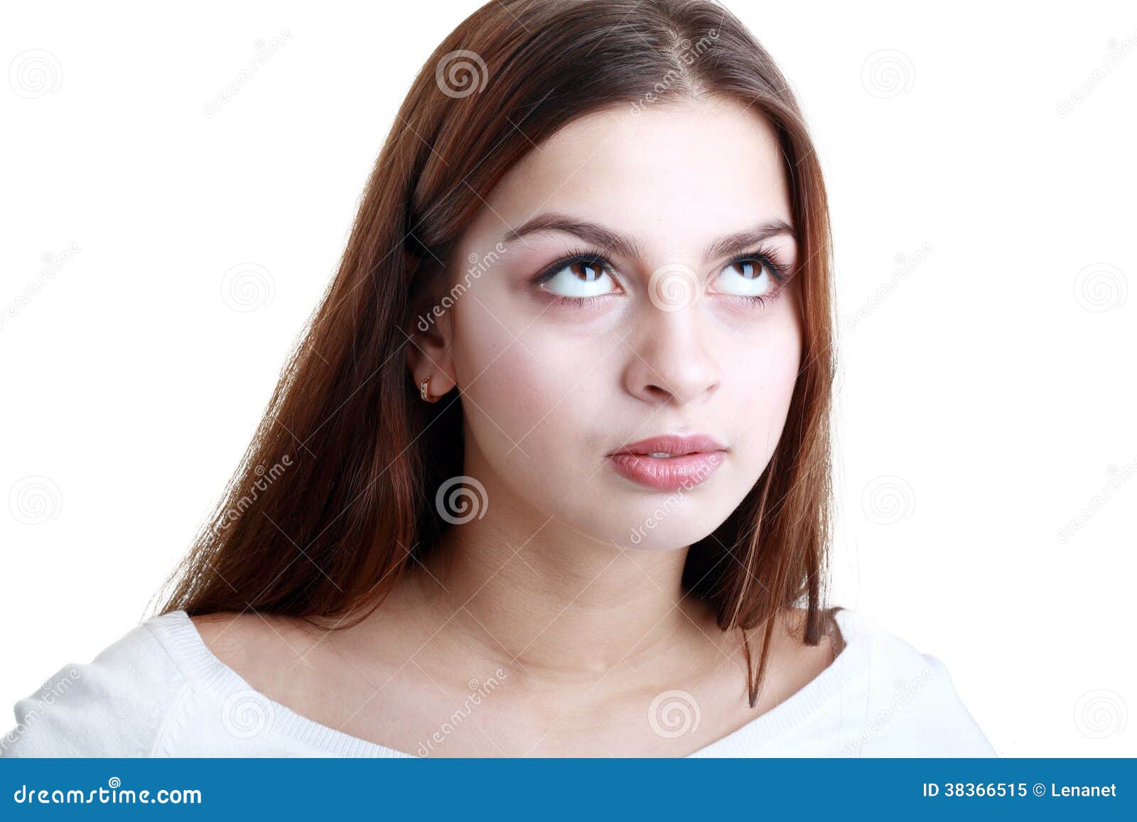 Jugendlicher, Der Ihre Augen Rollt Stockbild - Bild von junior, hören ...