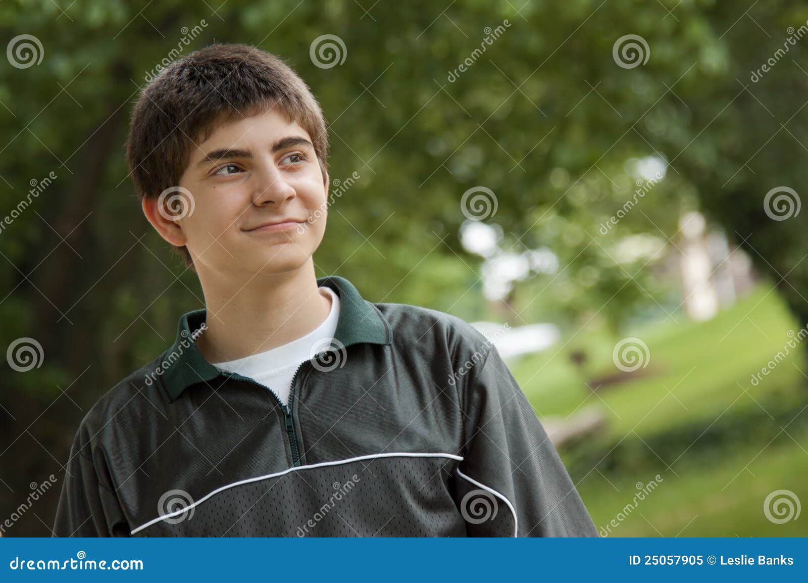 Jugendlicher Junge, Der Weg Schaut Stockbild - Bild von jahre ...