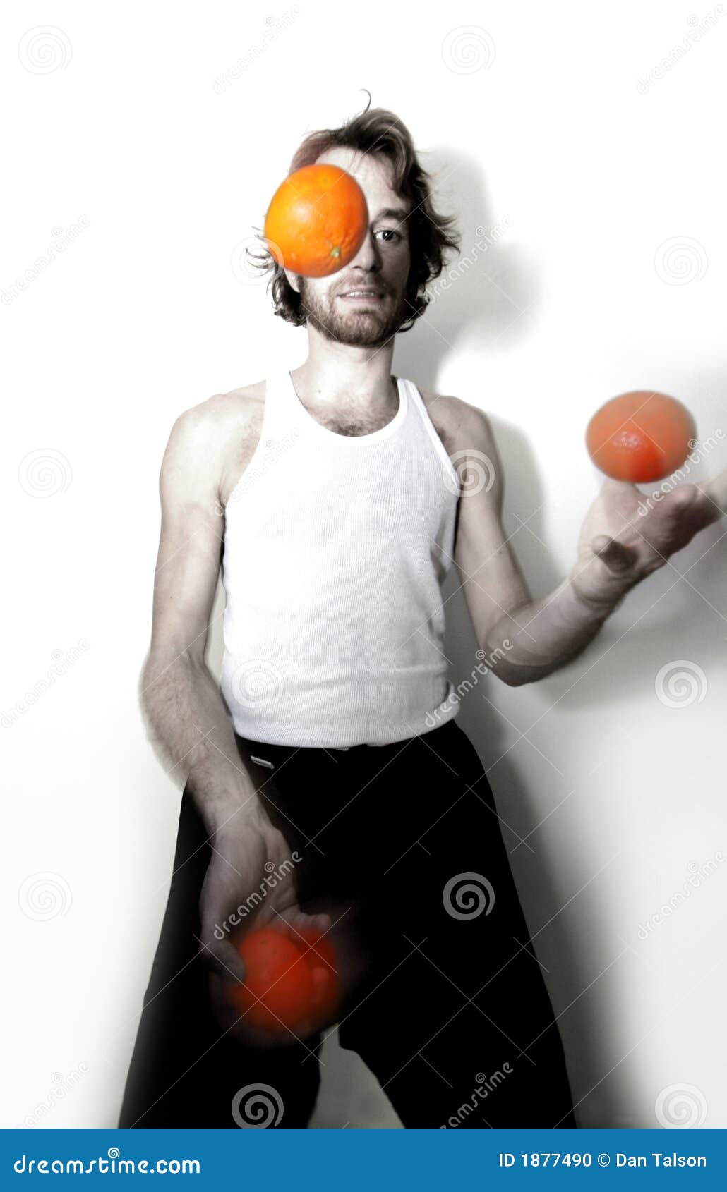 Juggler stock photo. Image of juggler, beard, playing - 1877490