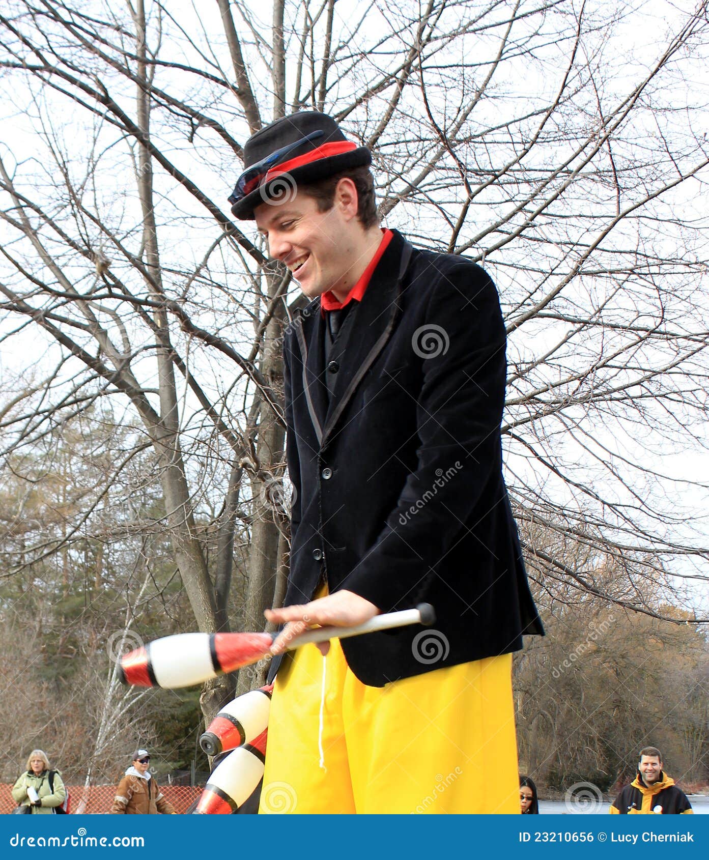The Juggler editorial photo. Image of tree, entertainment - 23210656