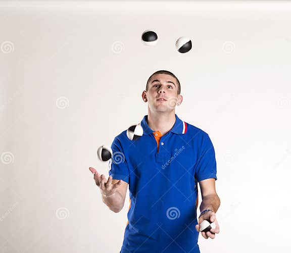 Juggler stock photo. Image of teen, person, portrait - 29074208