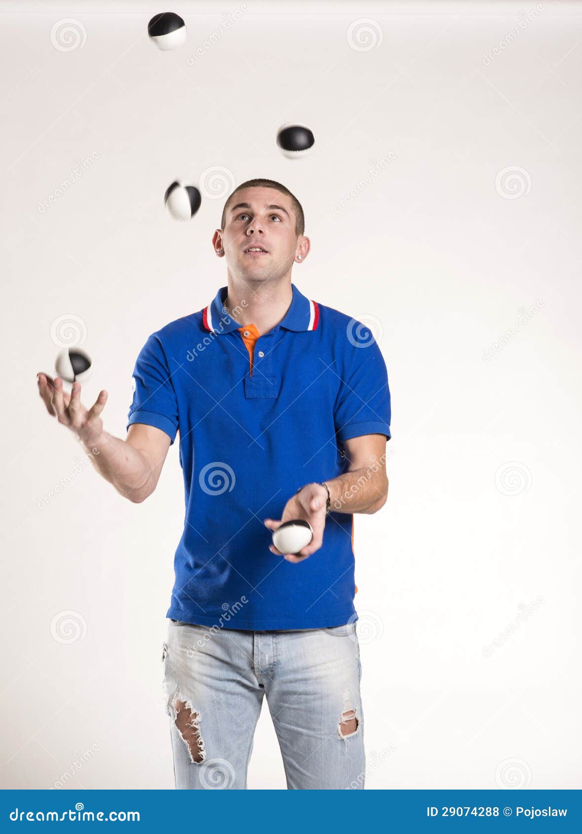 Juggler stock photo. Image of funny, balance, activity - 29074288