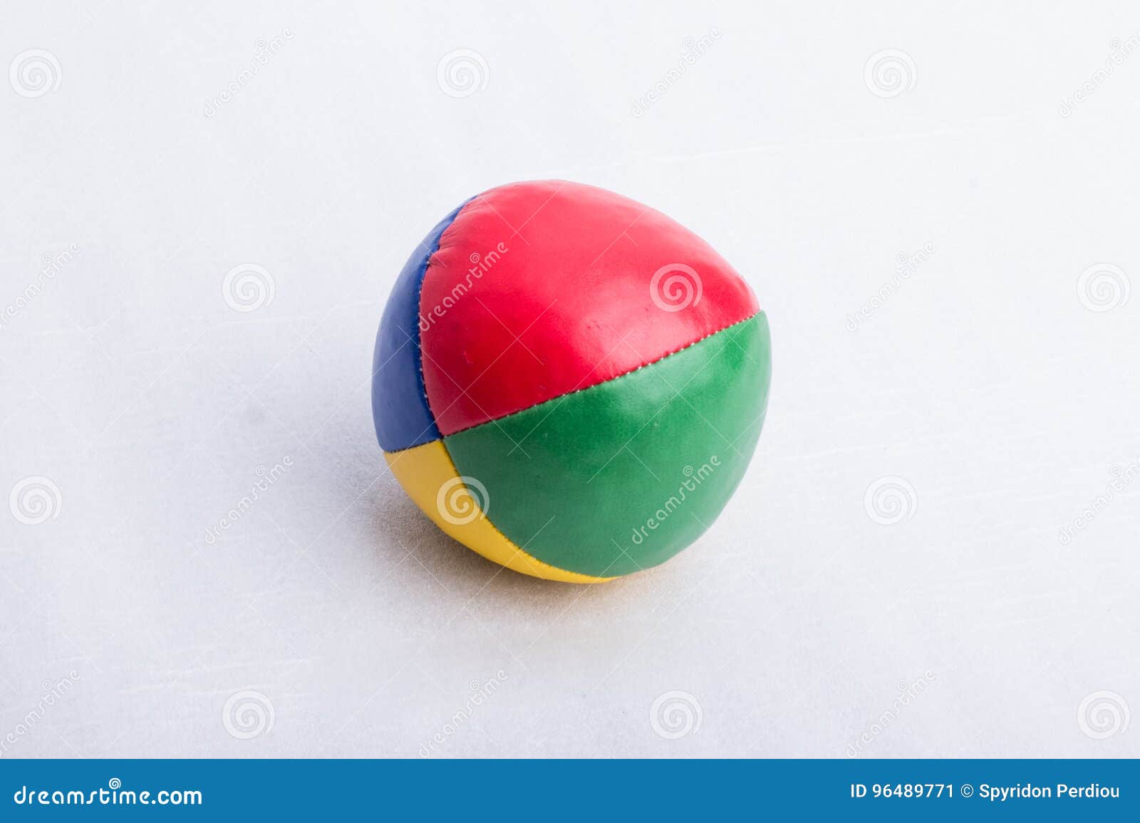 A Juggling Ball, on a White Surface Stock Image - Image of balance ...