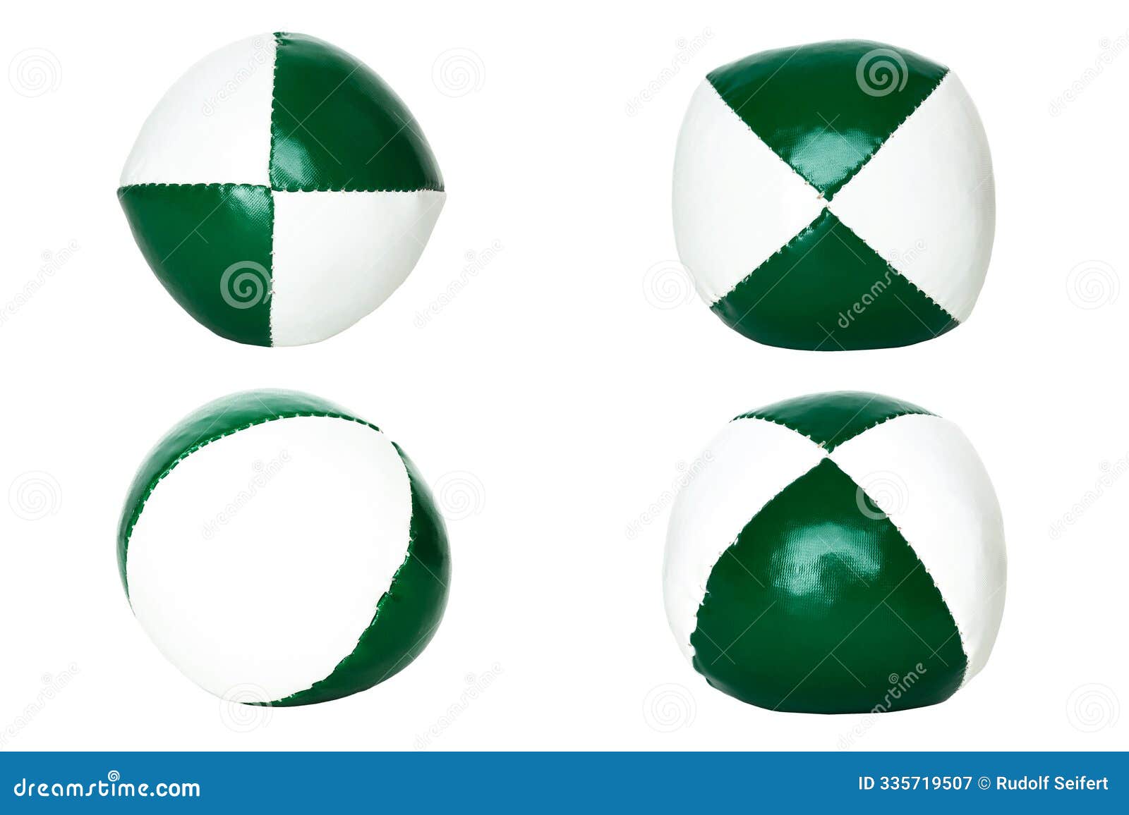 4 Juggling Balls, Isolated on White. Stock Image - Image of space, ball ...
