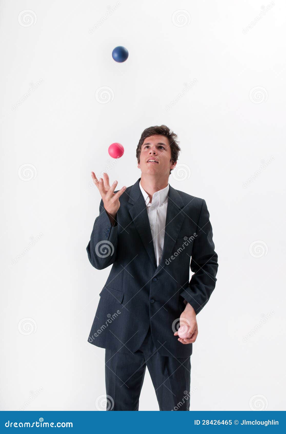 Juggling businessman stock image. Image of coordination - 28426465