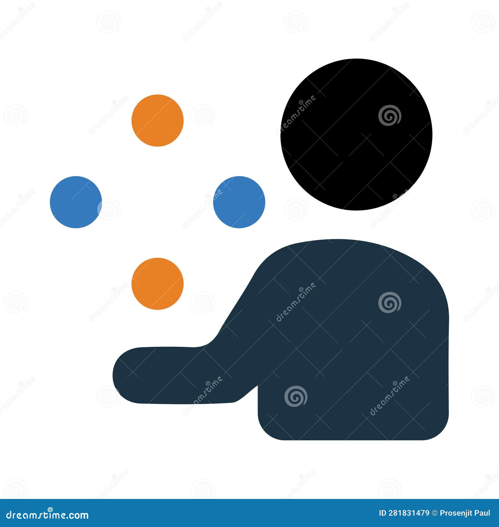 Juggling Juggler, Juggling, Text, Hand, Juggler Icon Stock Vector ...
