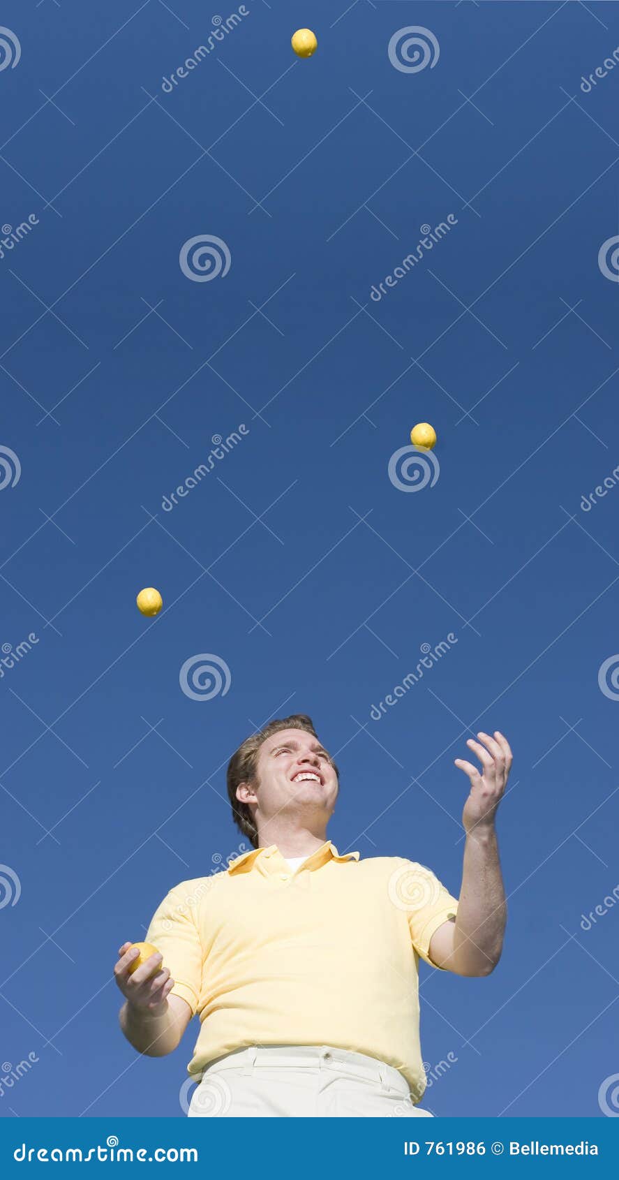 Juggling man stock photo. Image of people, sports, spring - 761986