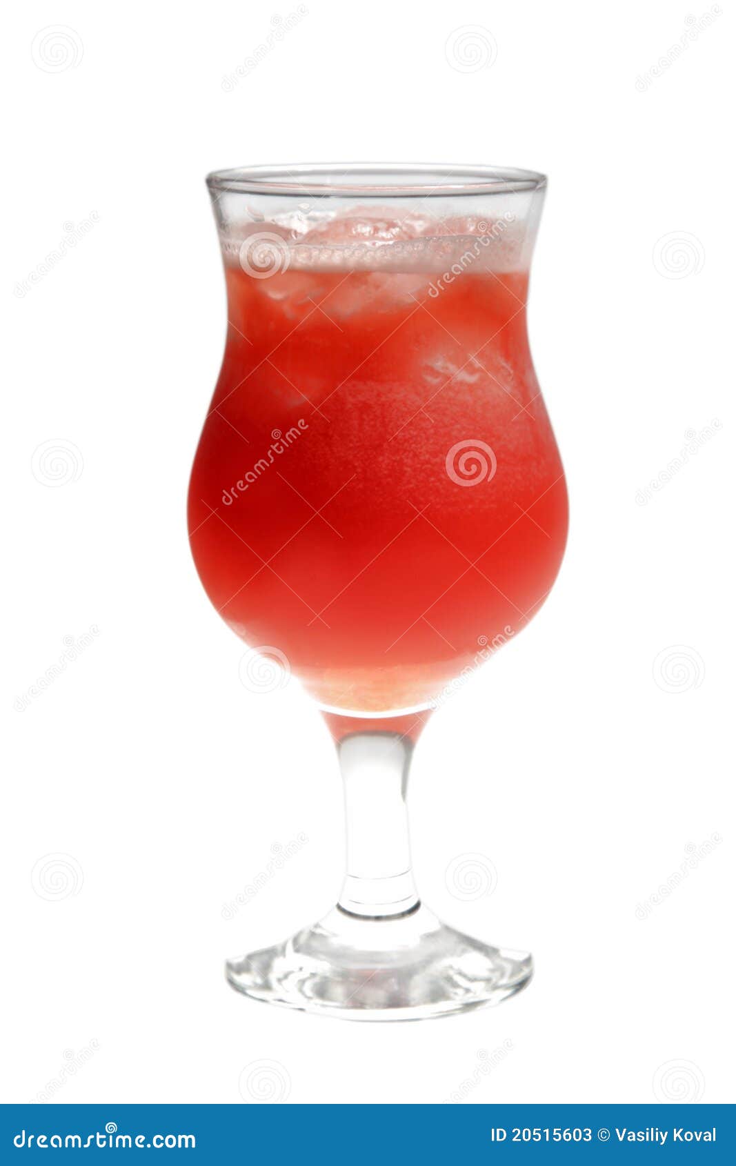 Jugo rojo con hielo imagen de archivo. Imagen de jugo - 20515603