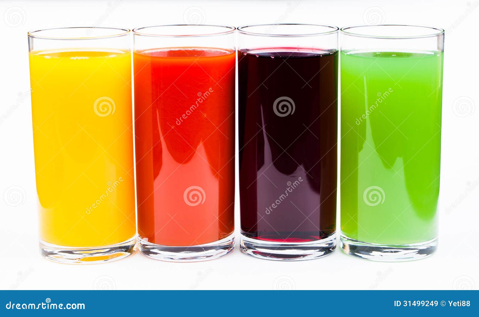 Jugos Frescos Aislados En Blanco Imagen de archivo - Imagen de uvas ...