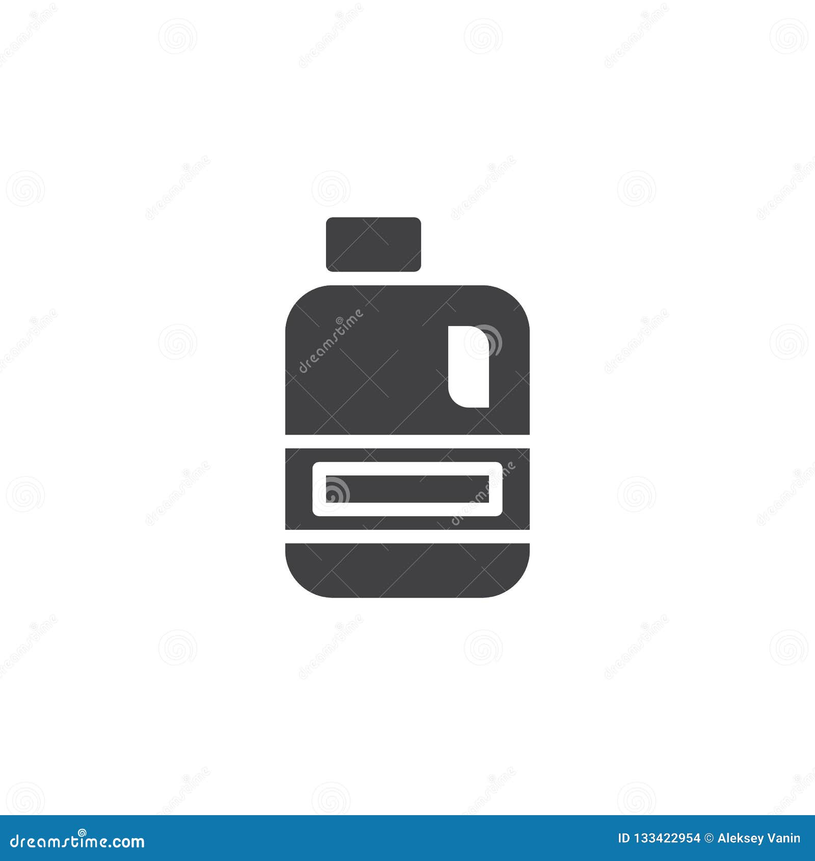 Juice box vector icon stock vector. Illustration of clean - 133422954