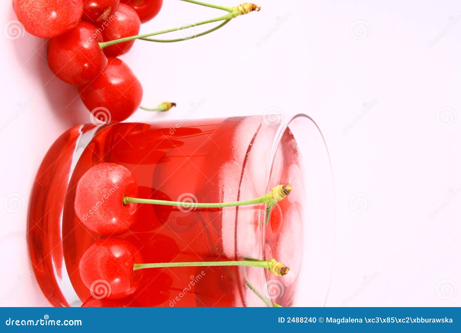 Juice cherry stock photo. Image of liquid, green, healthy - 2488240