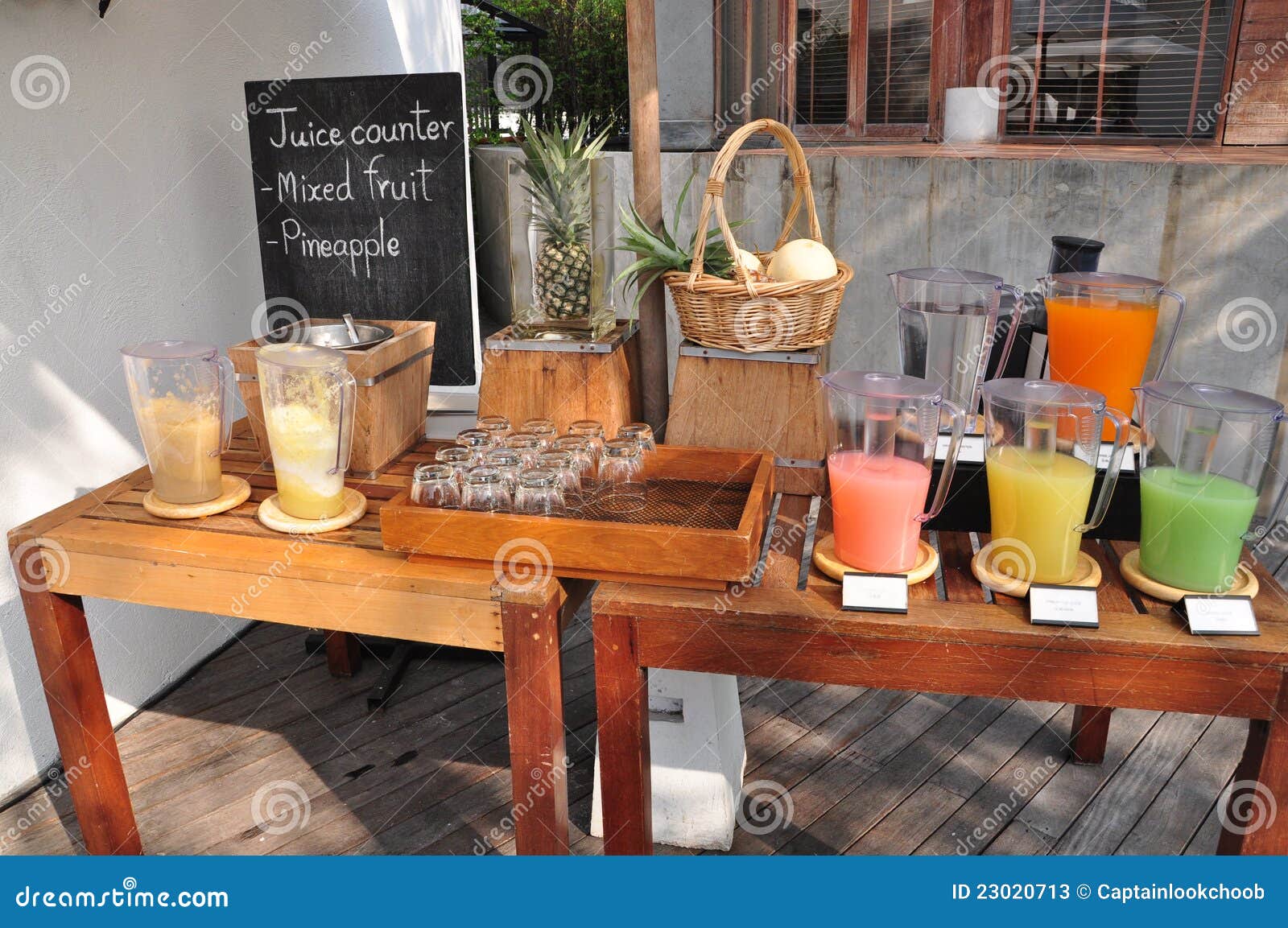 Juice counter stock image. Image of natural, beverage - 23020713