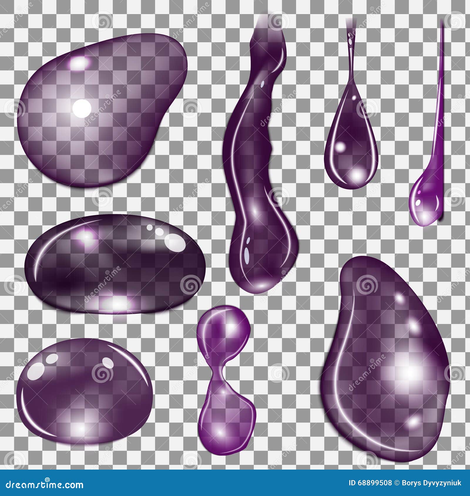 Juice drops set stock vector. Illustration of nature - 68899508