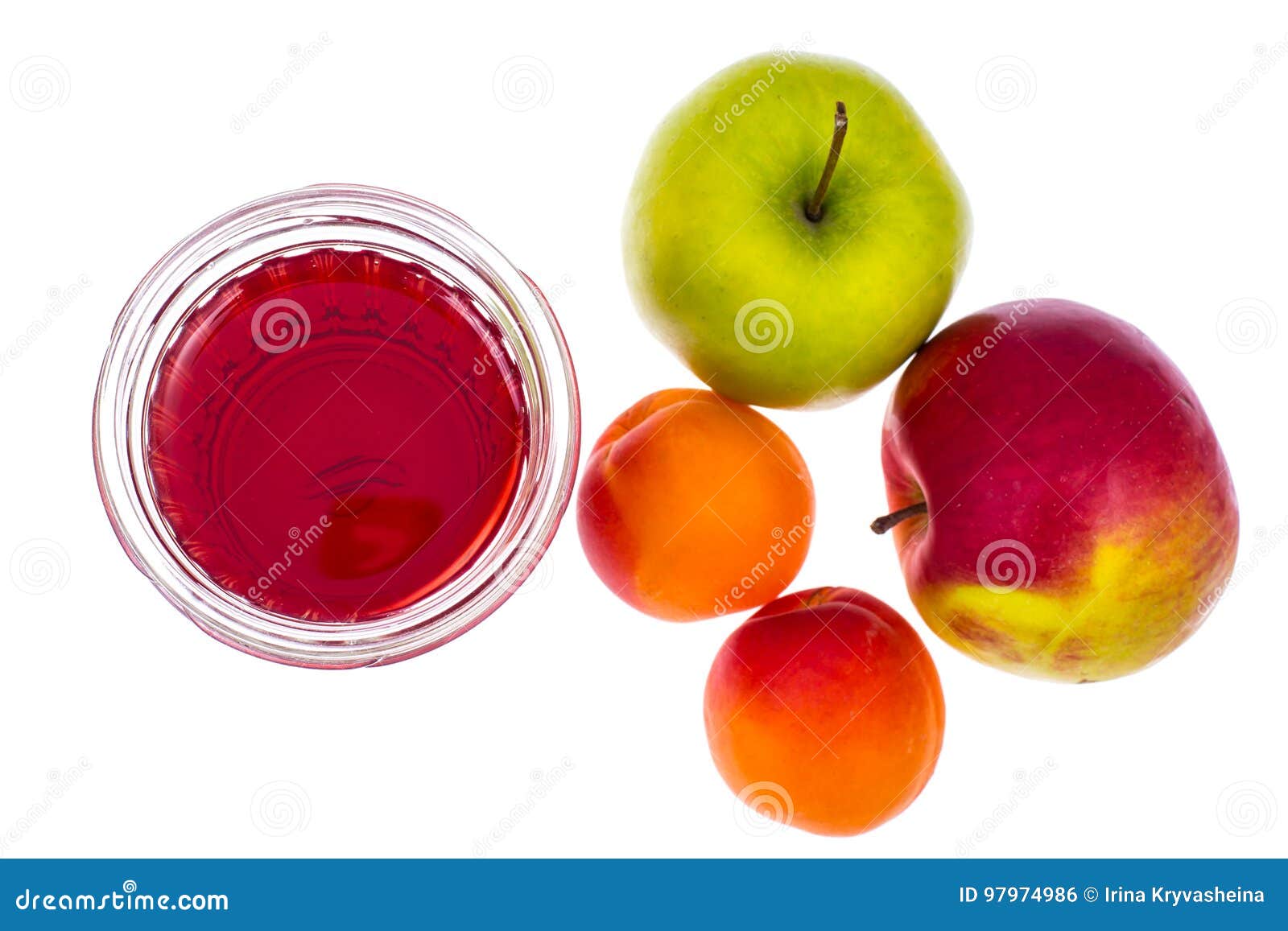 Juice in Glass Beaker and Fresh Fruit Stock Photo - Image of berry ...