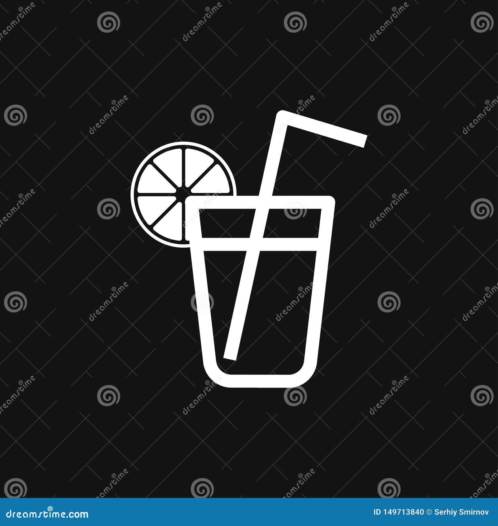 Juice Icon Logo, Illustration, Vector Sign Symbol for Design Stock ...