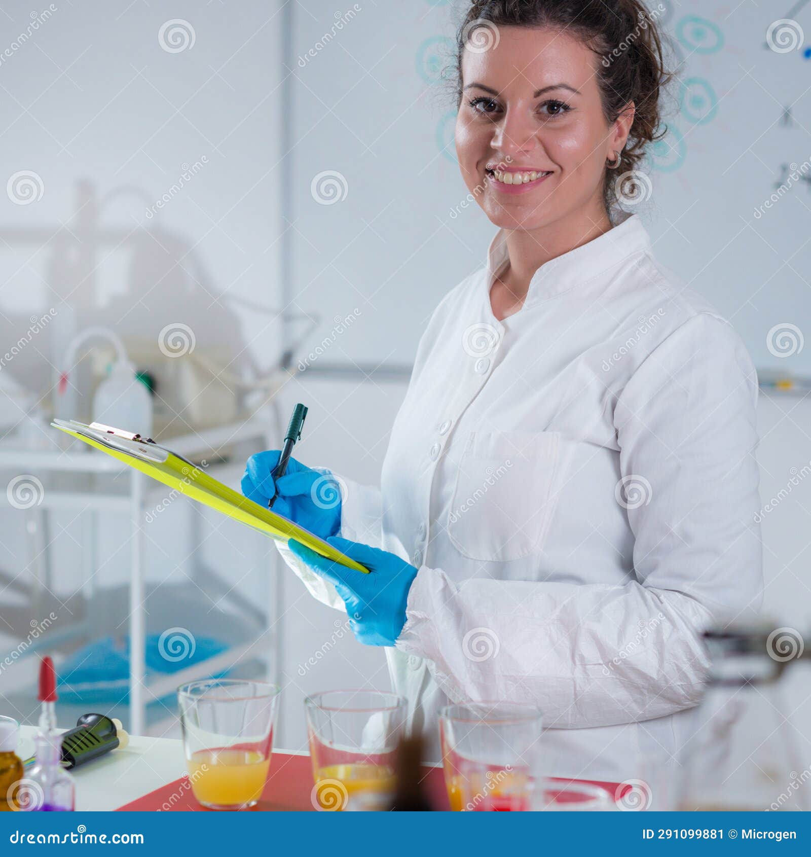 Juice Quality Control Inspection in Lab Stock Image - Image of professional, analysis: 291099881