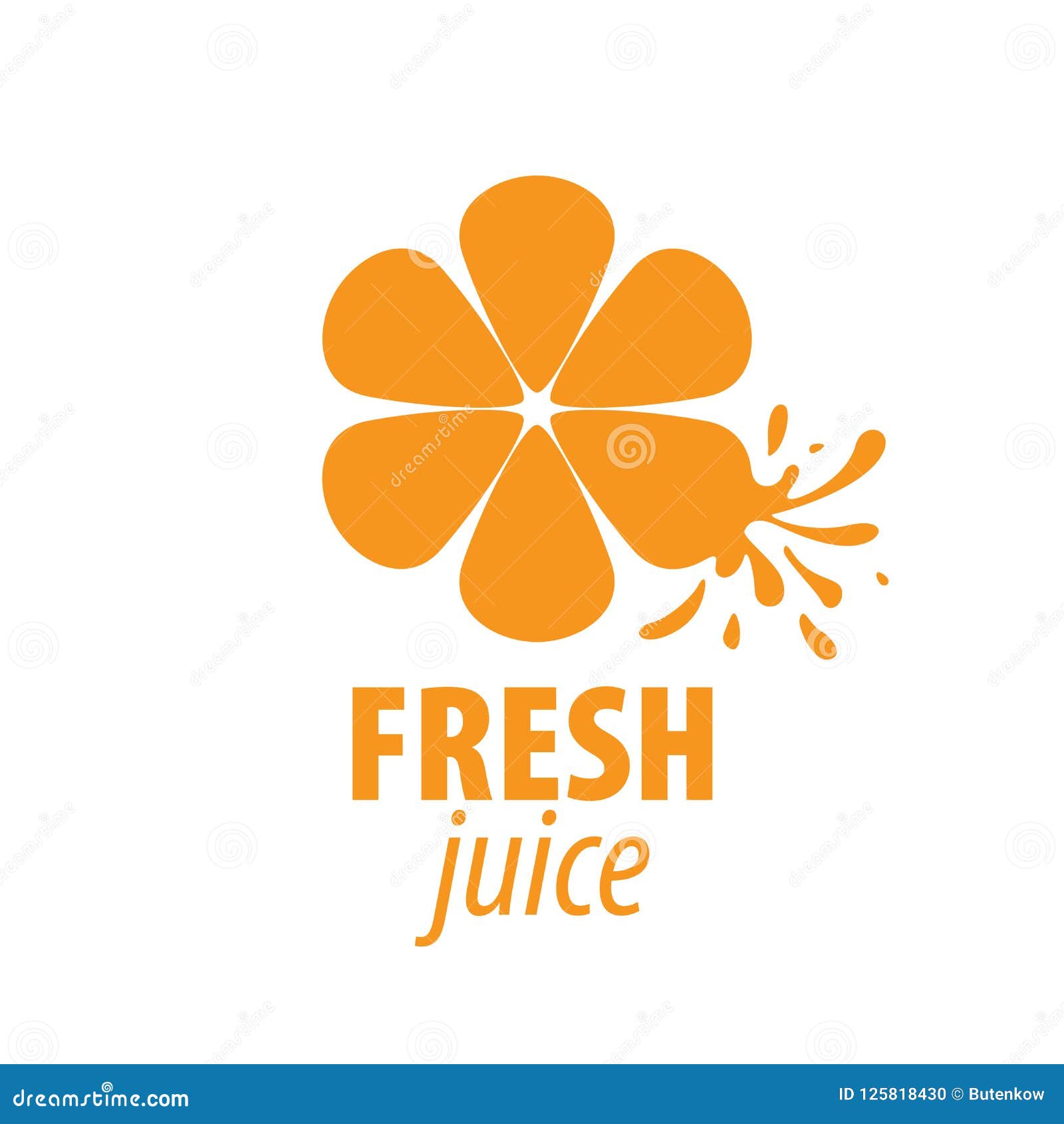 Juice splash vector sign stock vector. Illustration of liquid - 125818430