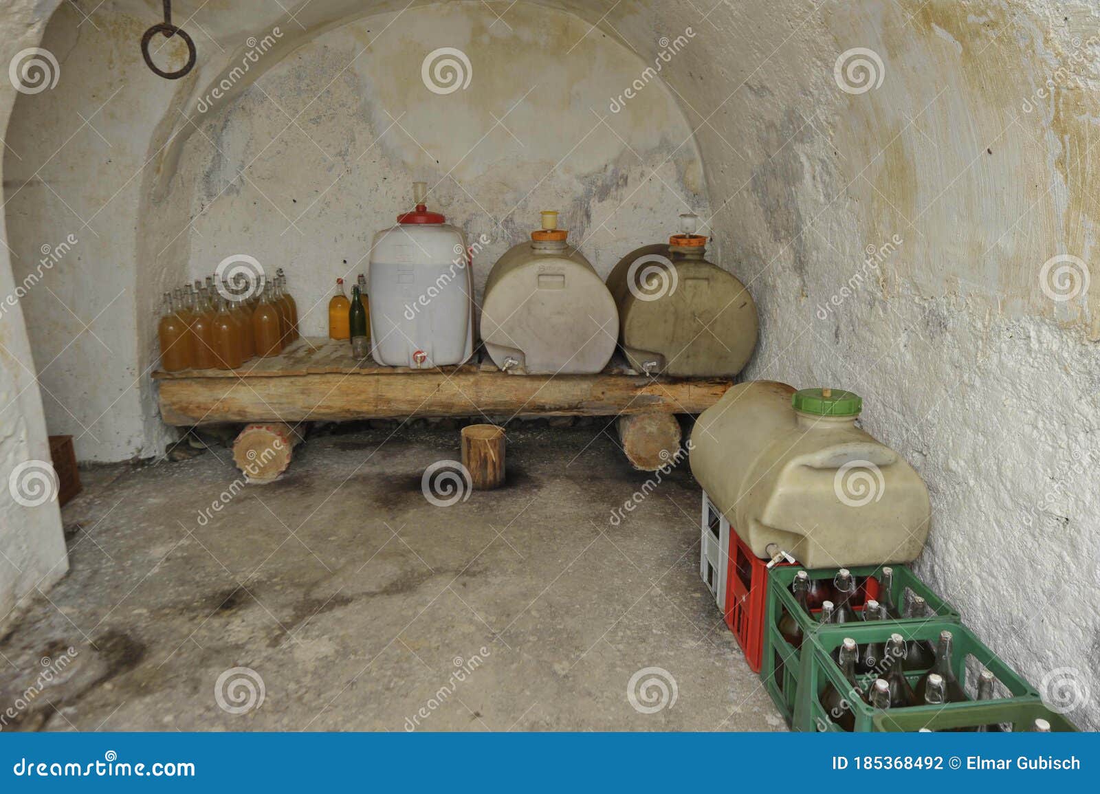 Juice Storage in Plastic Tank Stock Photo - Image of nutrition, juice ...