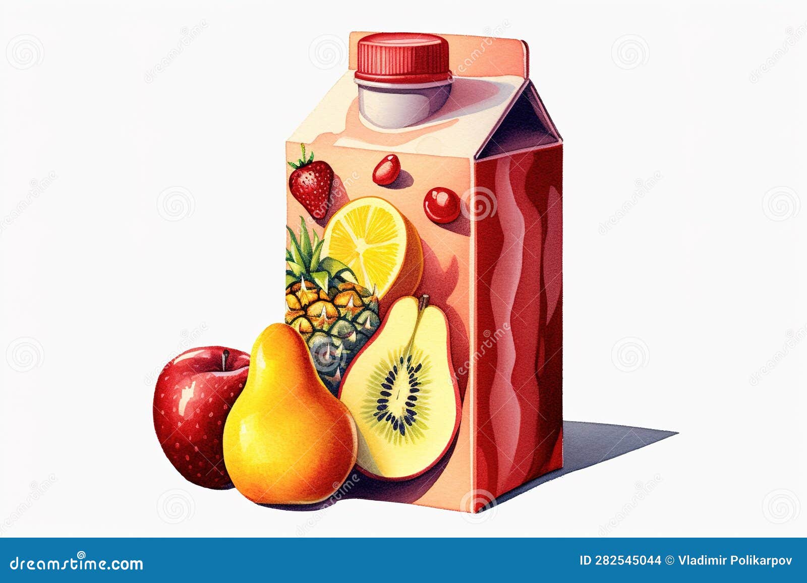 Juicebox Isolated on White Background. Generated by AI Stock ...