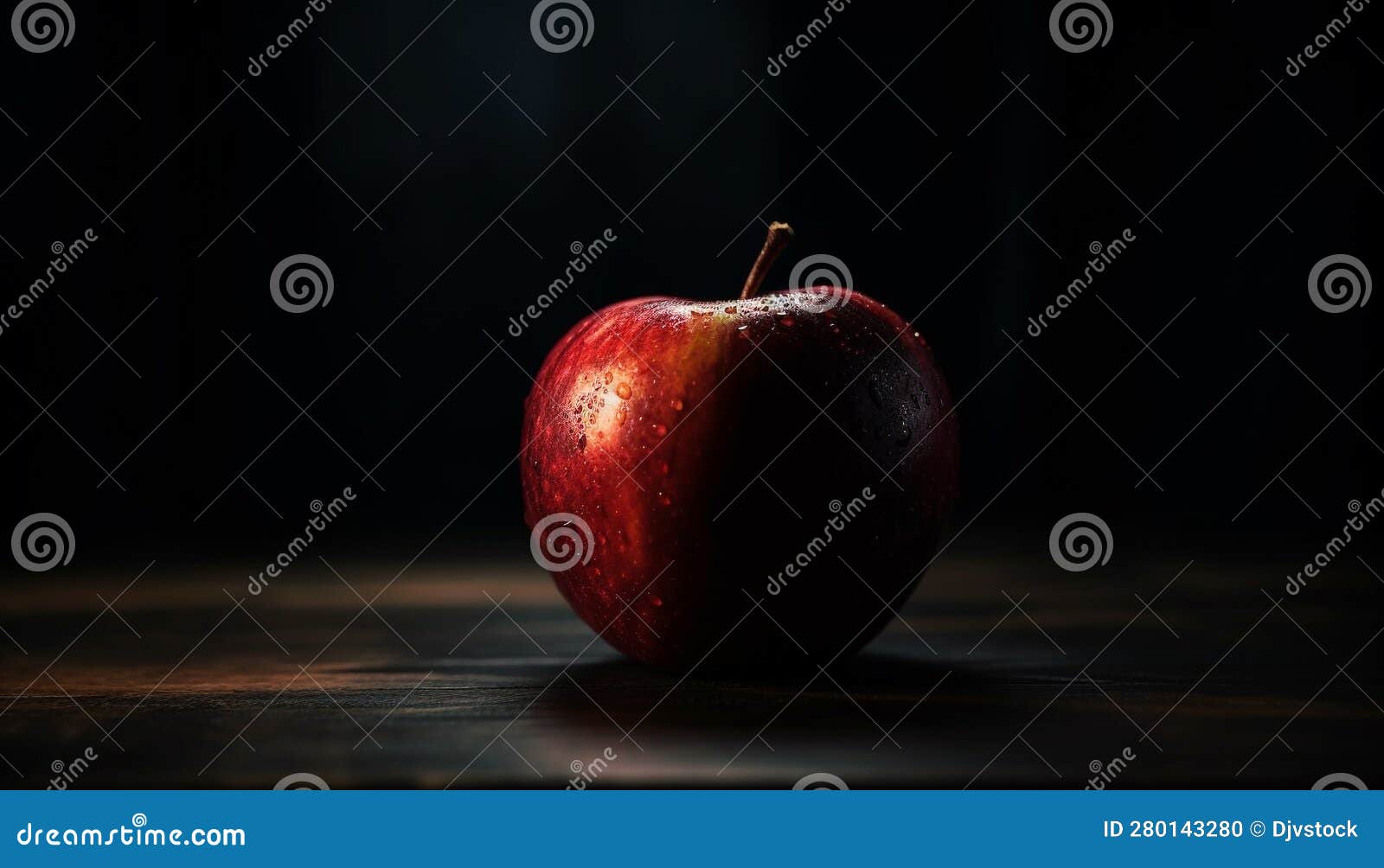 Juicy Apple, Ripe and Fresh, a Healthy Snack from Nature Generated by ...