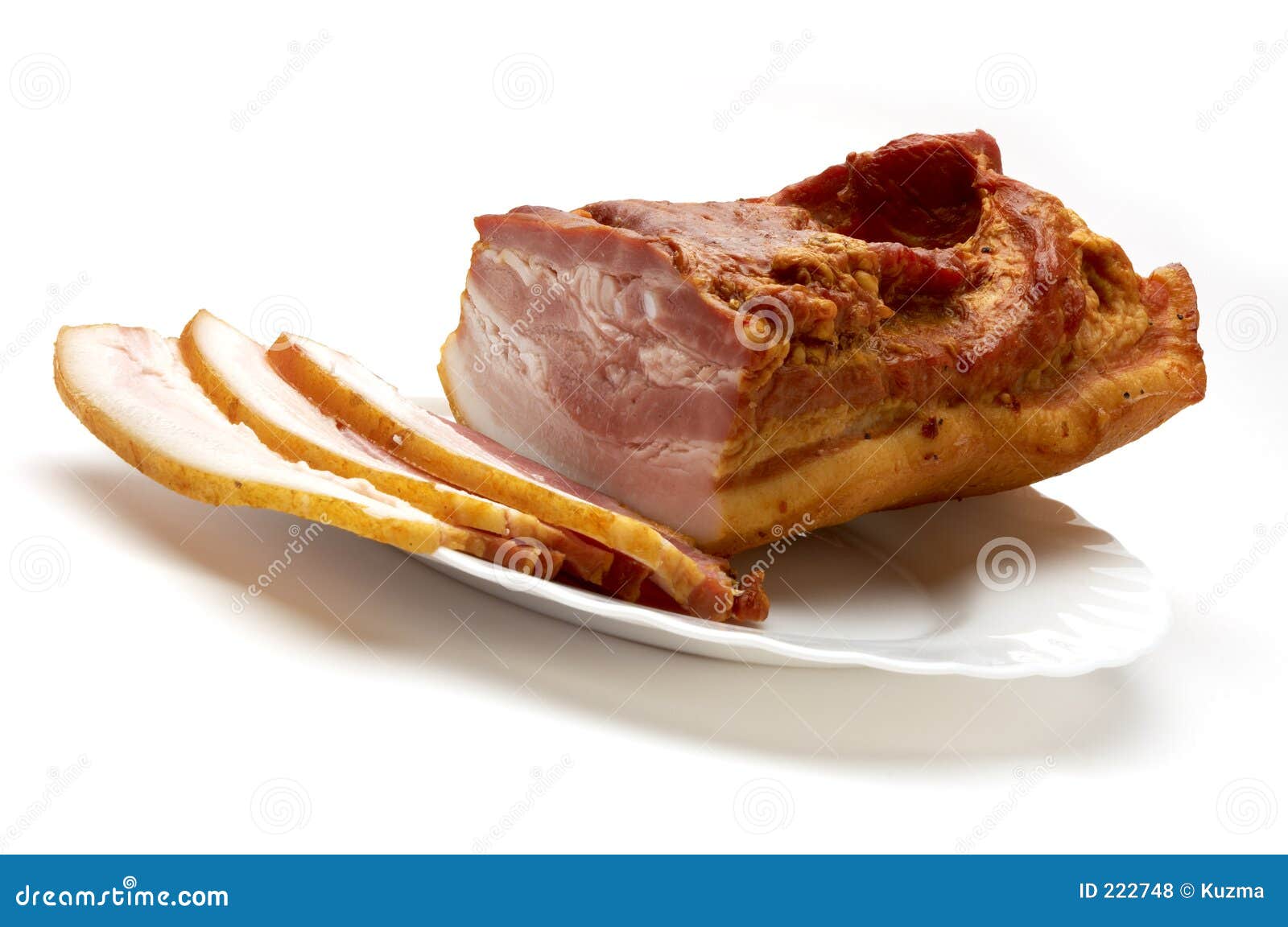 Juicy bacon stock photo. Image of food, lard, suet, carve - 222748