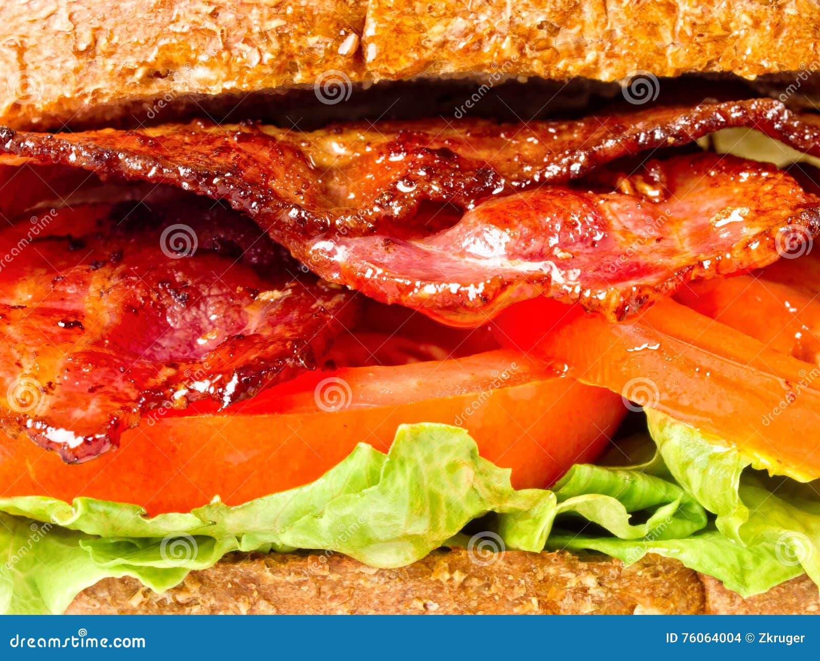 Juicy Bacon Lettuce and Tomato Sandwich Stock Photo - Image of bacon ...