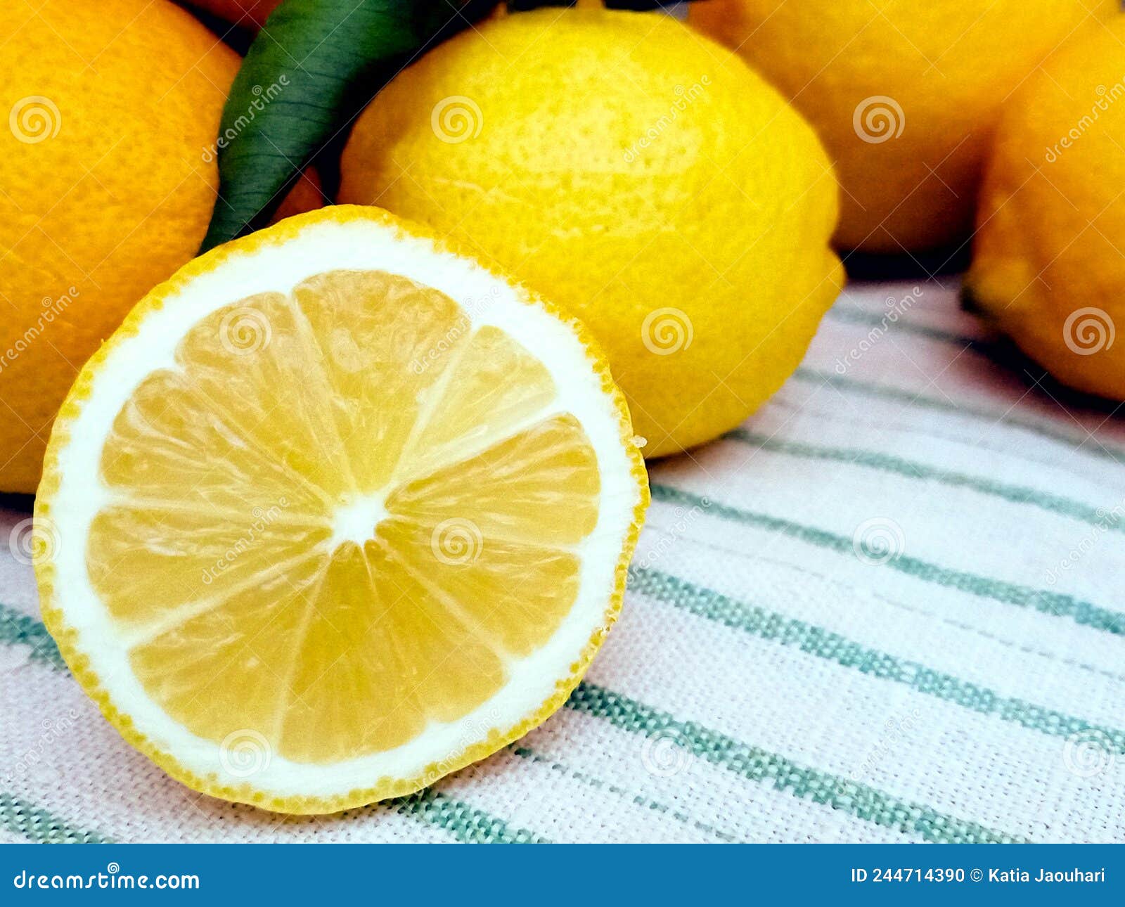 Juicy big yellow lemons stock photo. Image of juice - 244714390