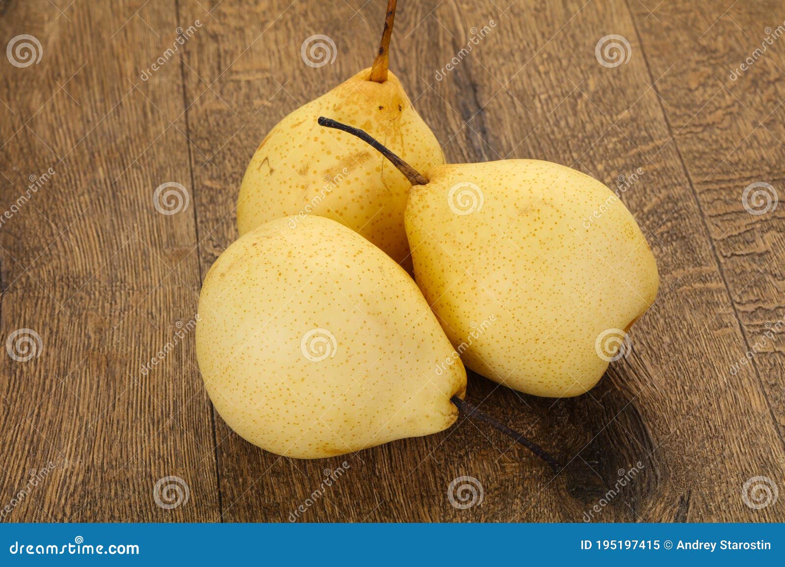 Juicy Chinese pear stock image. Image of nature, dessert - 195197415