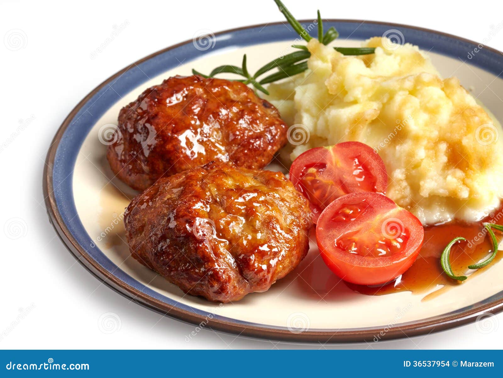 Juicy fried meat cutlets stock photo. Image of minced - 36537954