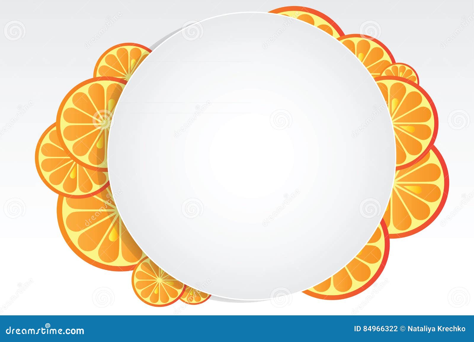 Juicy orange background stock vector. Illustration of organic - 84966322