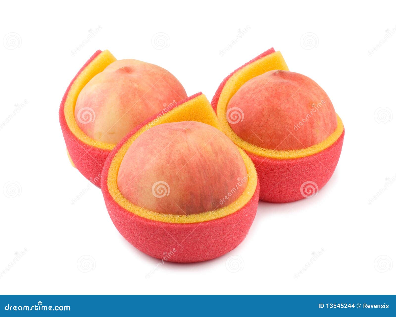 Juicy Peach with Lovely Soft Package Stock Photo - Image of refreshment ...