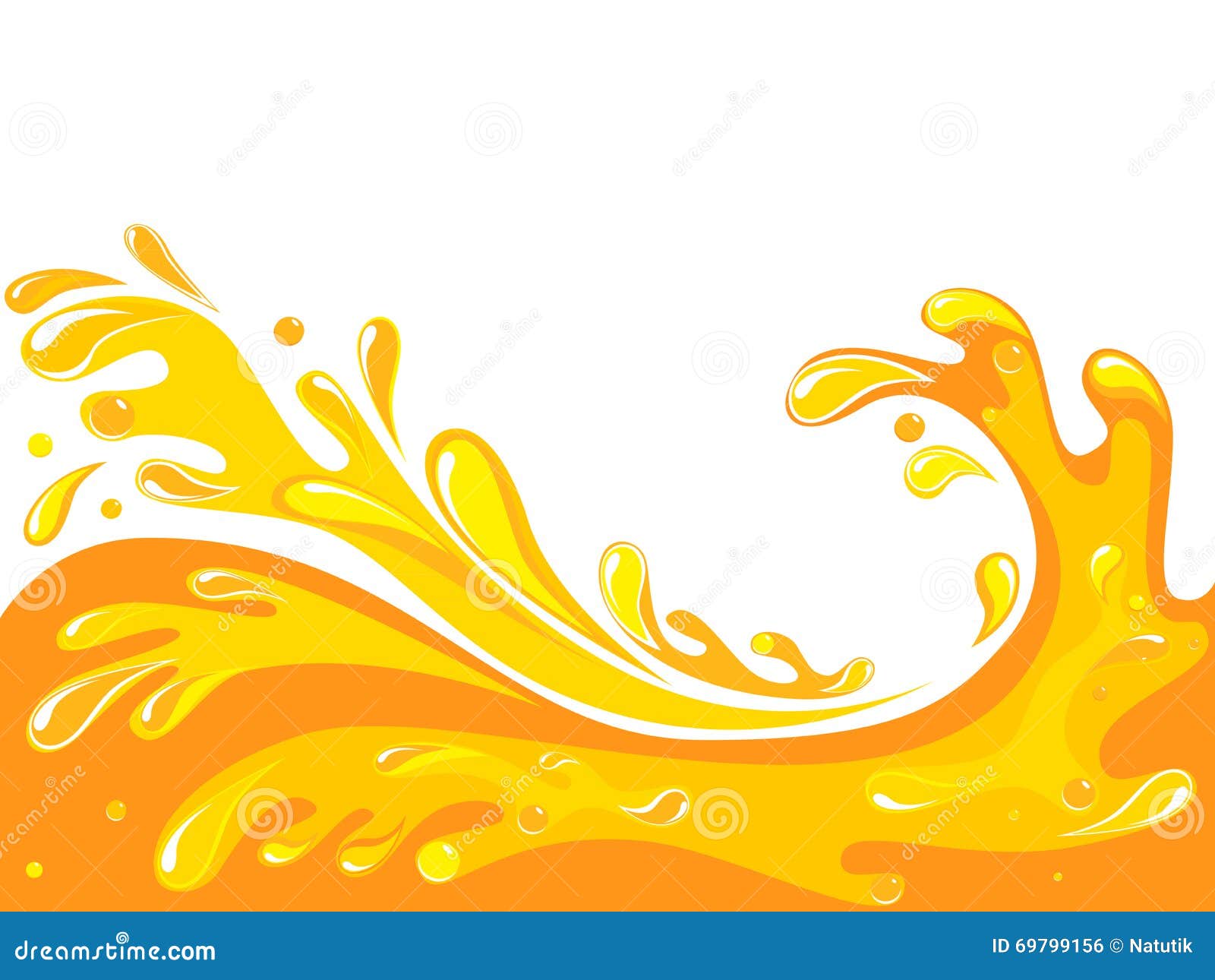 Juicy splash stock vector. Illustration of fresh, raindrop - 69799156
