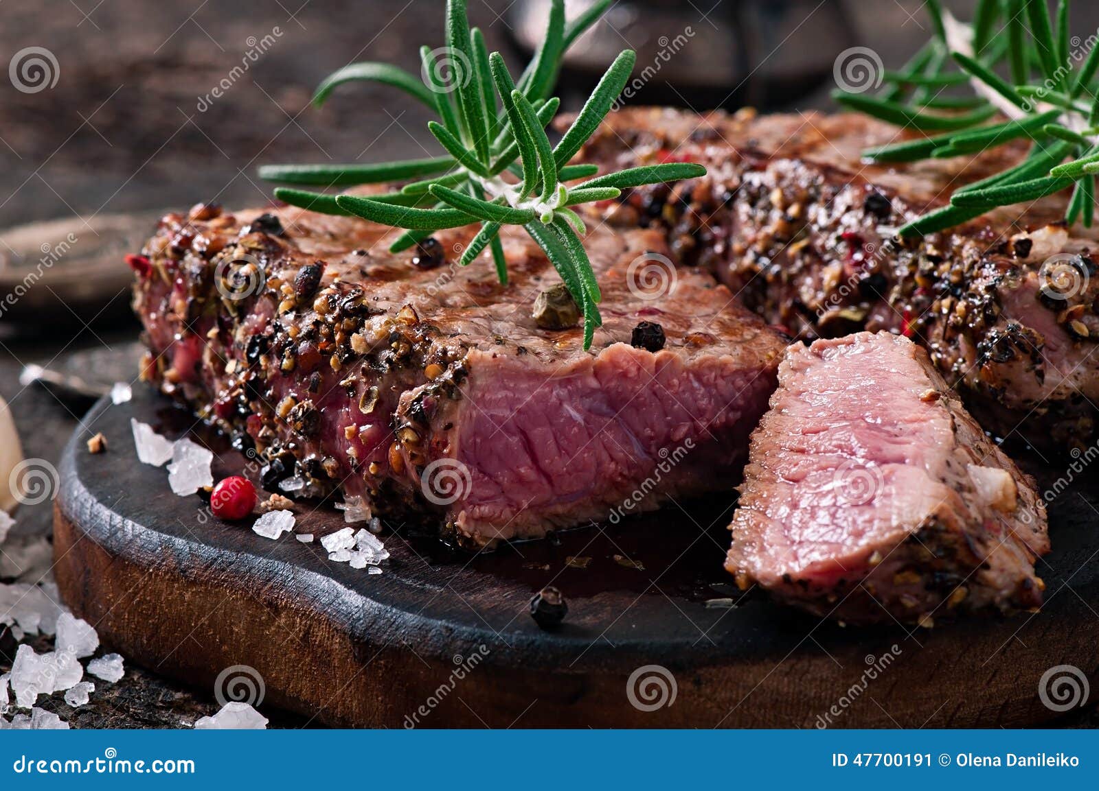 Juicy Steak Medium Rare Beef Stock Image - Image of medium, prime: 47700191