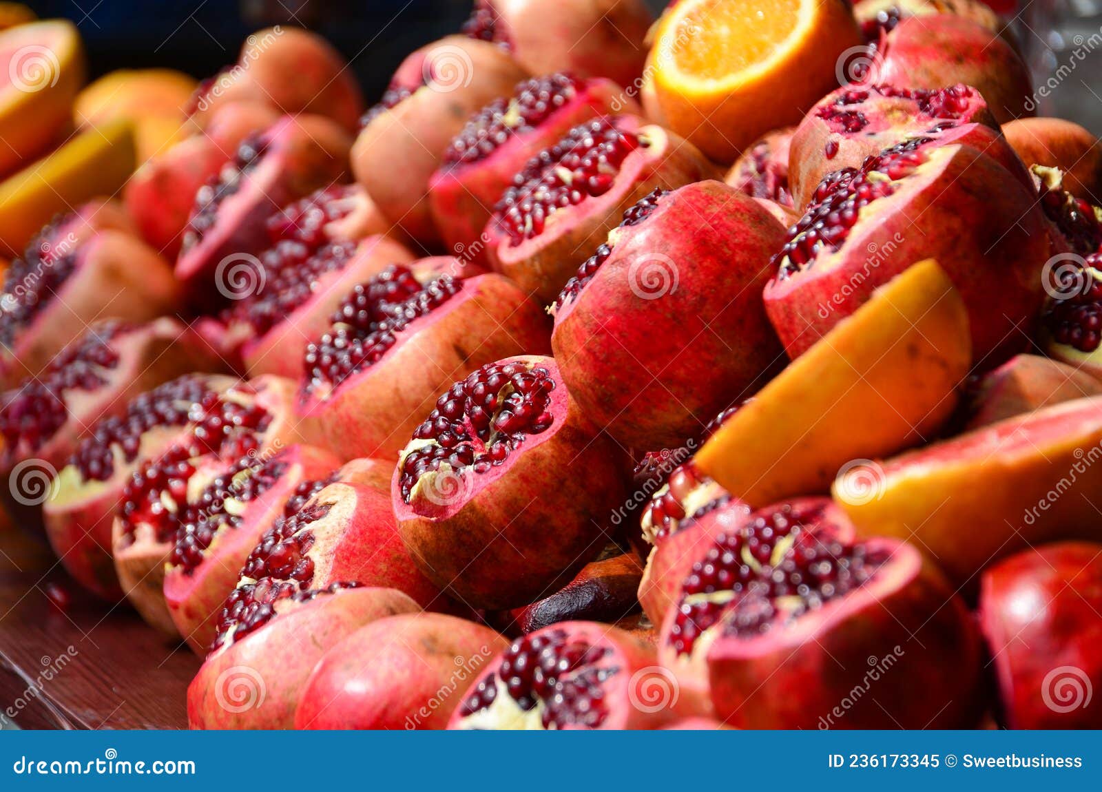 The juicy taste of summer. stock image. Image of diet - 236173345