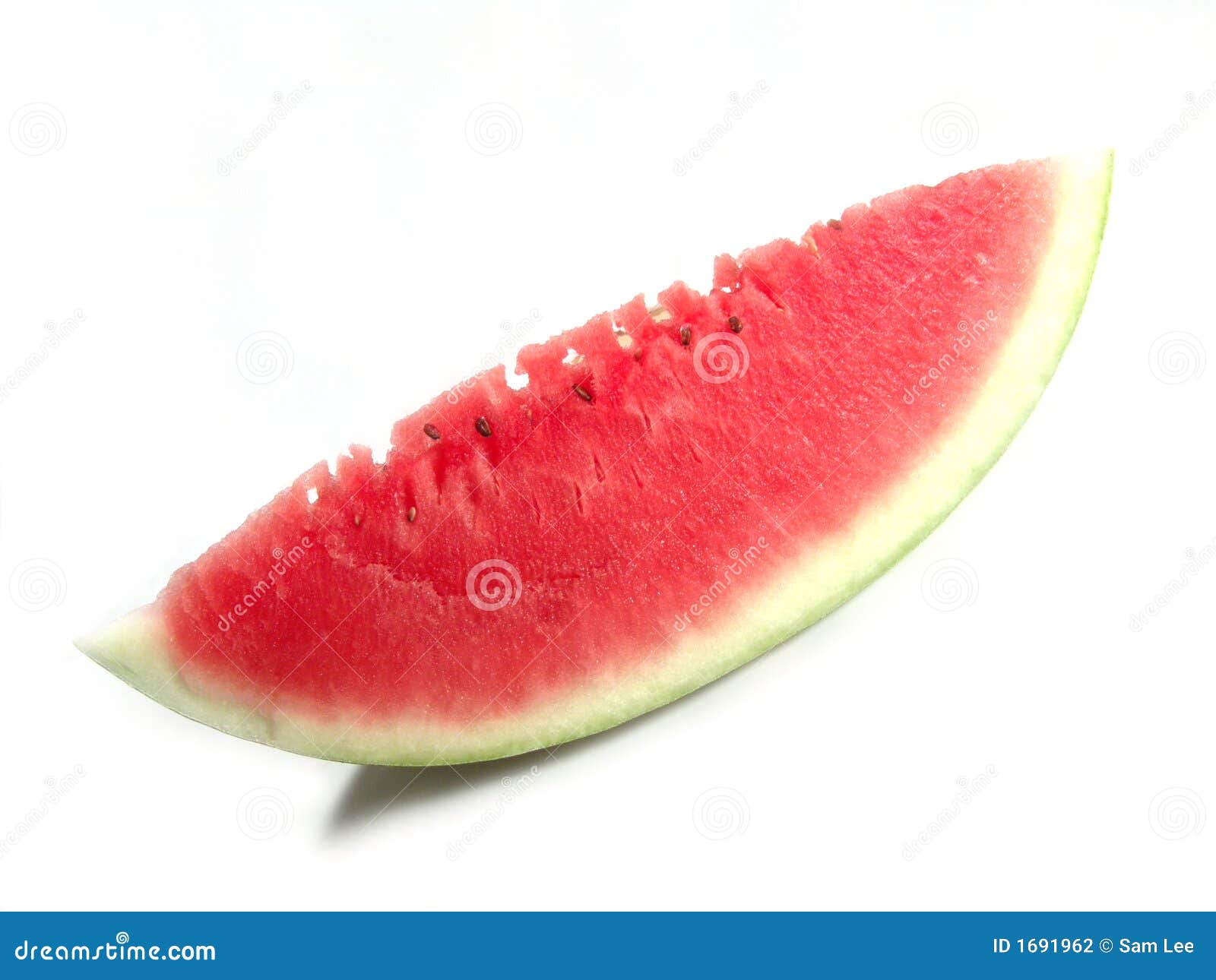 Watermelon Fresh Sliced Of Red With Magnified Macro Shot And Close Up ...