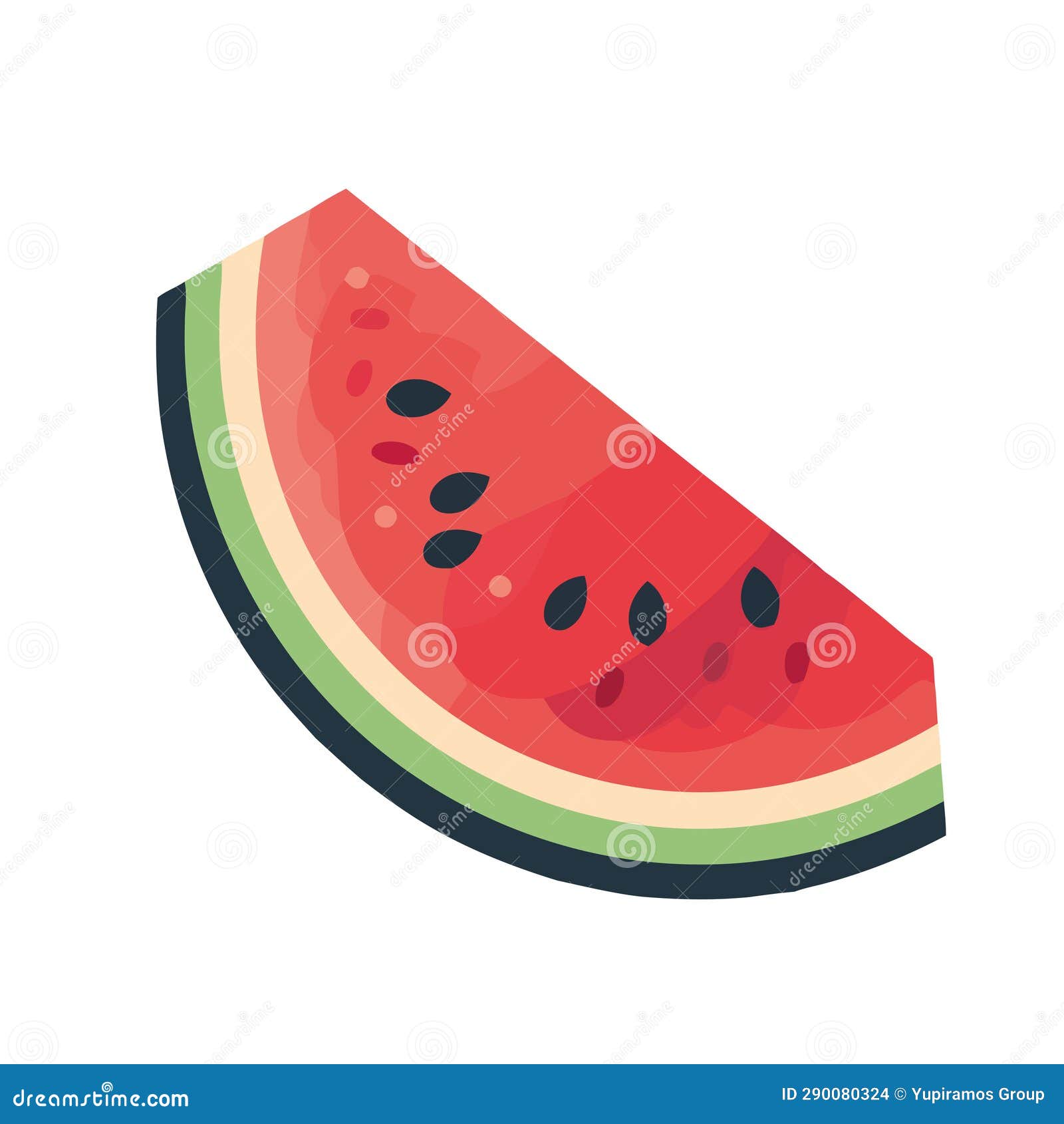 Juicy Watermelon Slice, Perfect Summer Refreshment Snack Stock ...